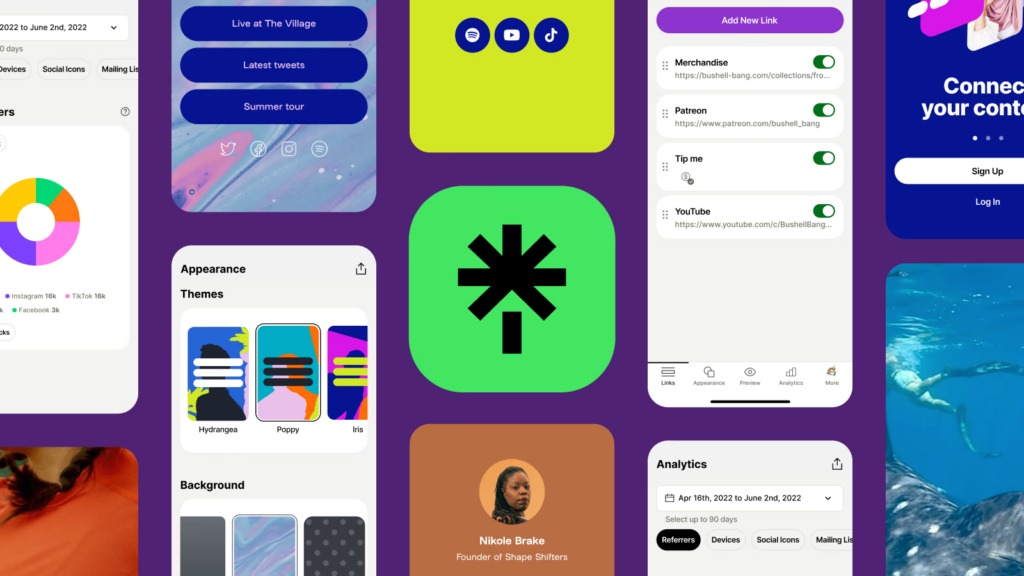 Agora está na palma da mão organizar suas redes sociais; o Linktree mudou drasticamente para te ...