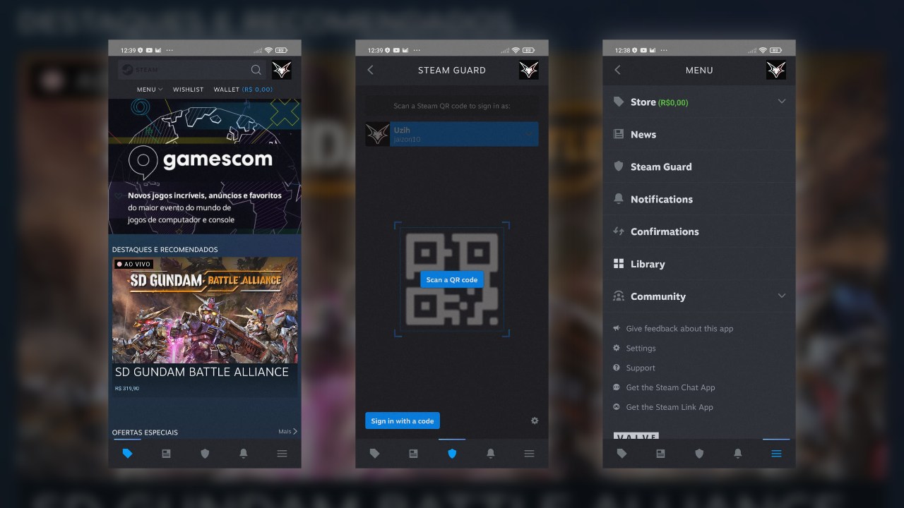 De cara nova e prático, o aplicativo móvel da Steam está mais bonito do ...