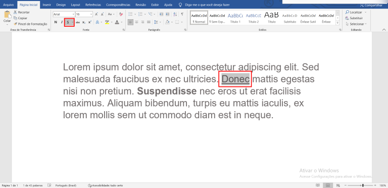 Aprenda a dar destaque e formatar seu texto no Word: Negrito, itálico ...