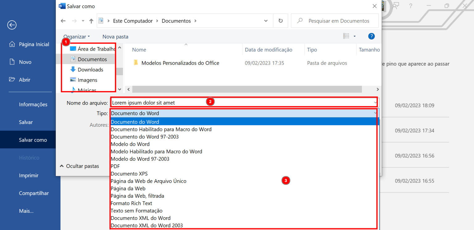 Como salvar documento no Word [Diferentes formatos]