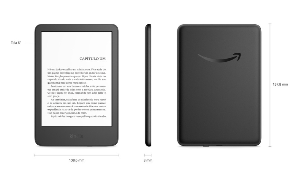Kindle 11ª Geração: Ficha Técnica, Preço e Novidades